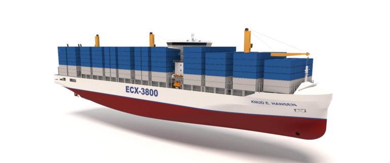 Container Ship Designer Aims to Beat Shallow Draughts and Slow Steaming ...