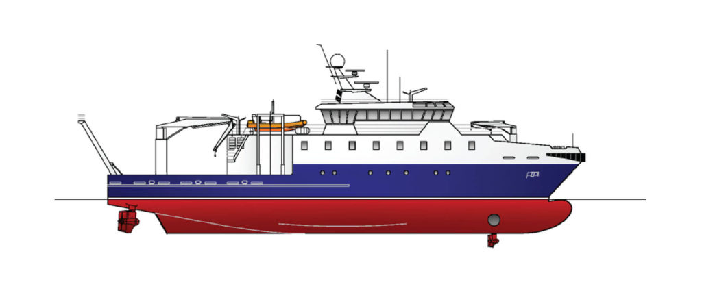 Concept Design of offshore pipe lay vessel Technip