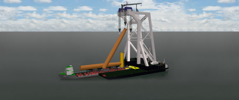 Concept Design of offshore pipe lay vessel Technip