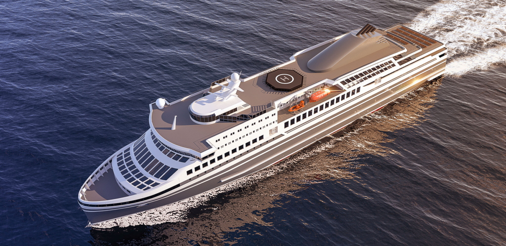 Groundbreaking flexible 1500 passenger RoPax design by KNUD E. HANSEN ...