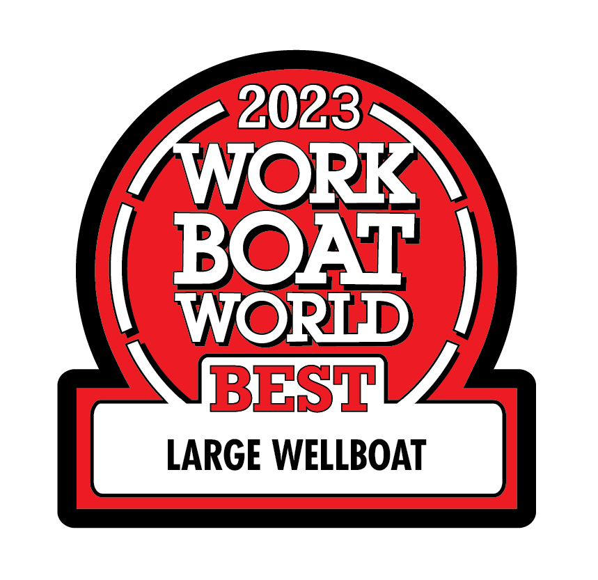 Bakkafossur Wins the Baird Maritime Work Boat Award | KNUD E. HANSEN