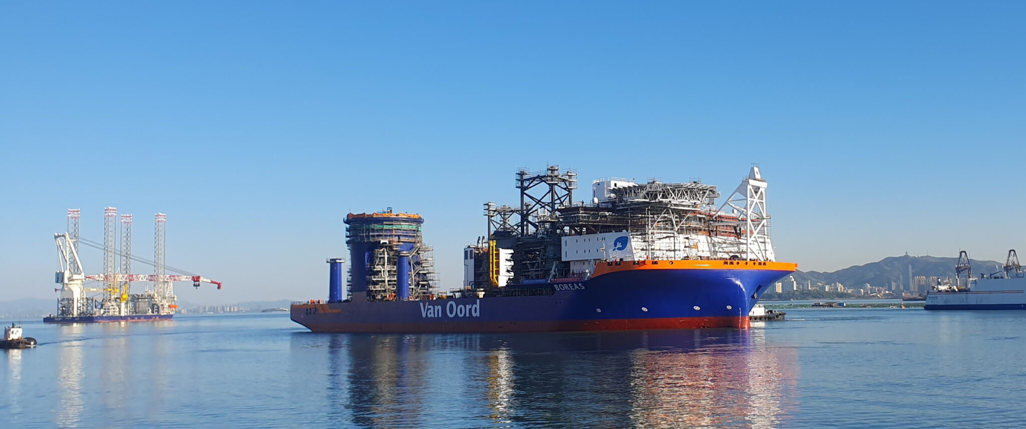 Milestone: Van Oord’s offshore installation vessel Boreas successfully ...