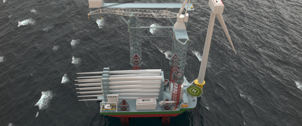 "THE JACK-UP ON JACK-UP" CONCEPT | KNUD E. HANSEN